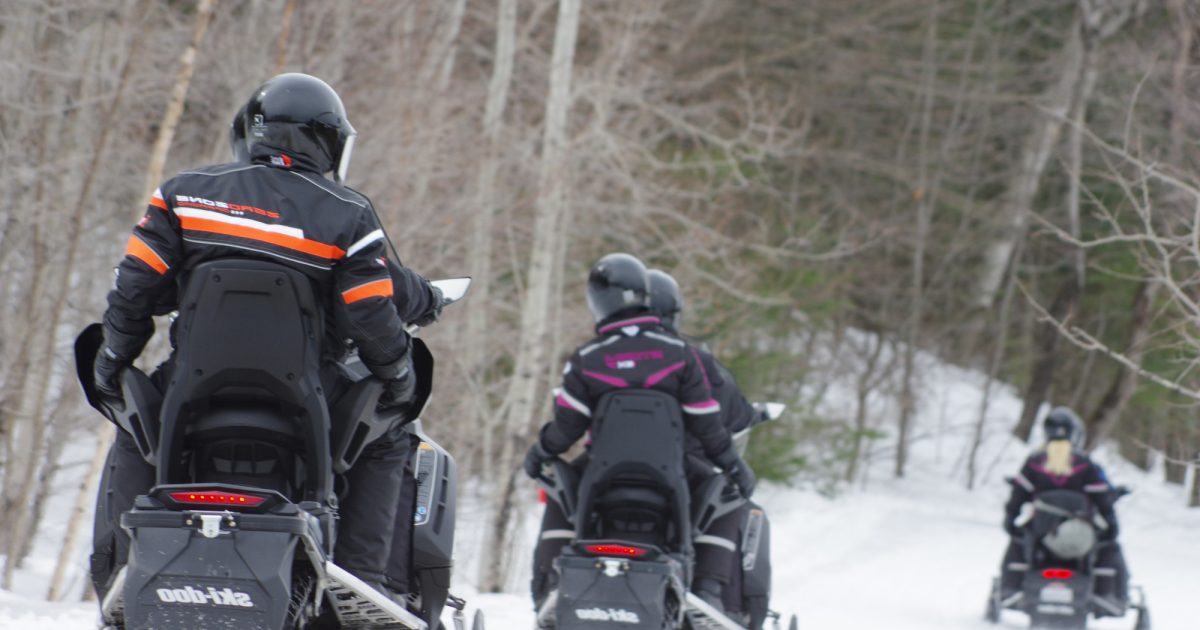 Motoneige au Baluchon - Le Baluchon Éco-villégiature